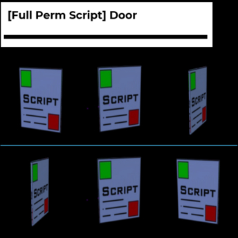 Second Life Marketplace Full Perm Script Door